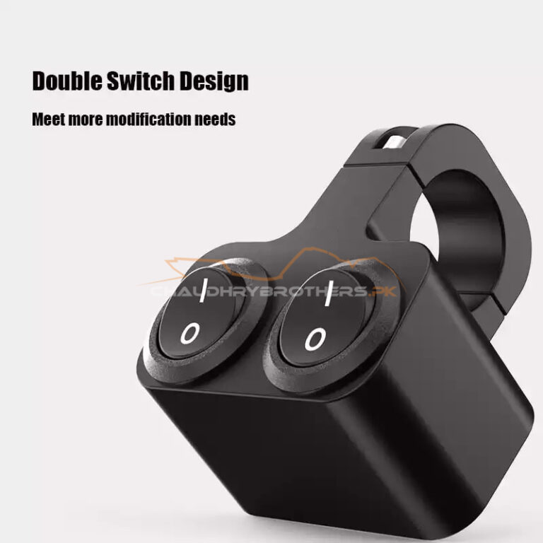 DUAL ON-OFF ALUMINIUM SWITCH – chaudhrybrothers.pk