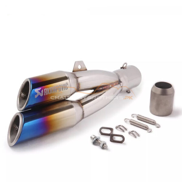 AKRAPOVIC DUAL NOSE EXHAUST (E-03) – chaudhrybrothers.pk