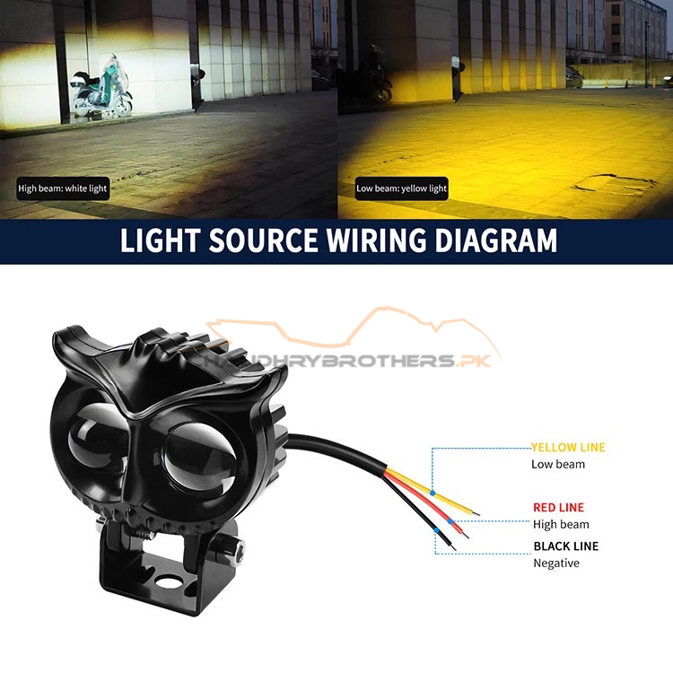 4 LENS DUAL PROJECTOR LED LIGHTS – chaudhrybrothers.pk