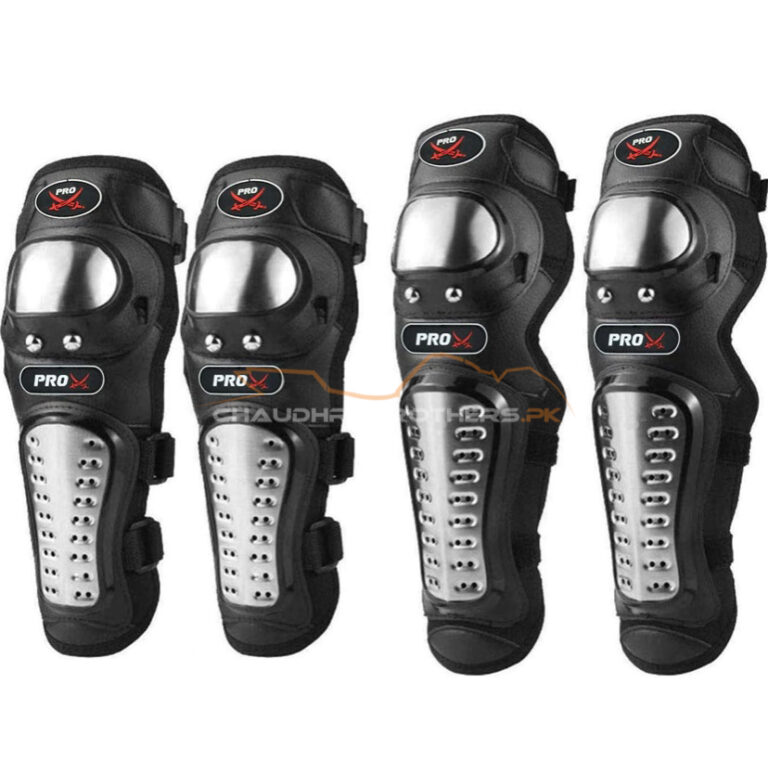PROBIKER OR PRO-X KNEE ELBOW GUARDS-STAINLESS STEEL (SG-02 ...