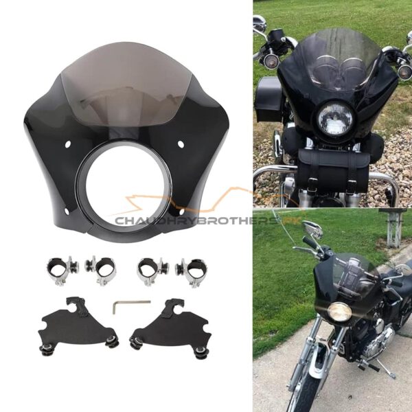 6.5 TO 7 INCH HEADLIGHT FAIRING WINDSHIELD COWL – chaudhrybrothers.pk