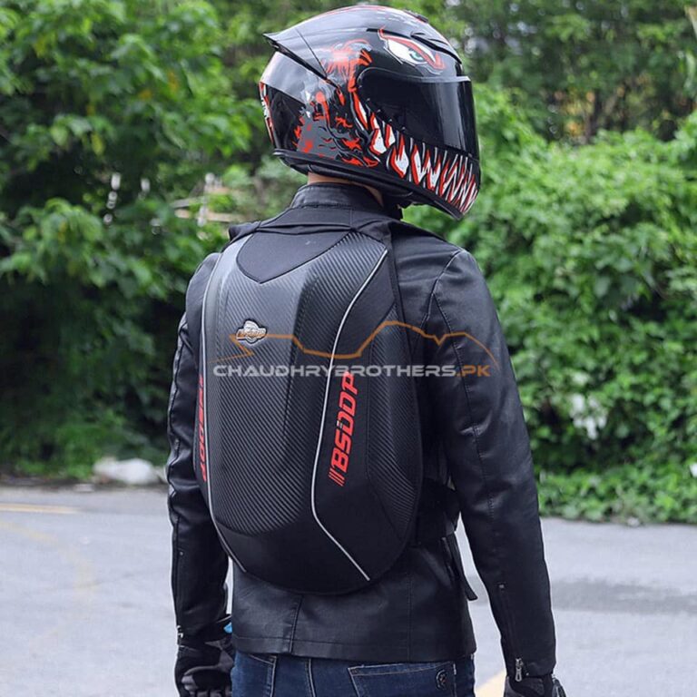 BSDDP MOTORCYCLE RIDING BAG-CARBON FIBER (BACKPACK) – chaudhrybrothers.pk