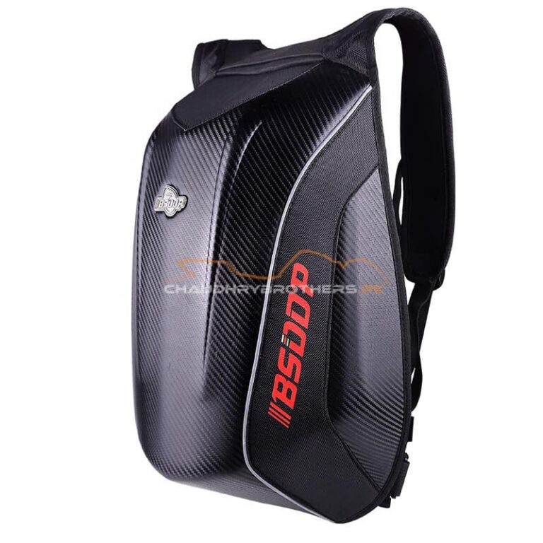 BSDDP MOTORCYCLE RIDING BAG-CARBON FIBER (BACKPACK) – chaudhrybrothers.pk