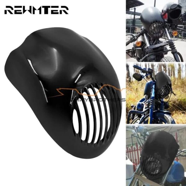 FRONT COWL FORK HEADLIGHT GRILL VISOR (ALUMINUM BODY) – chaudhrybrothers.pk