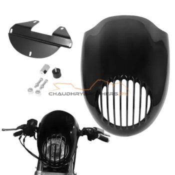 FRONT COWL FORK HEADLIGHT GRILL VISOR (ALUMINUM BODY) – chaudhrybrothers.pk