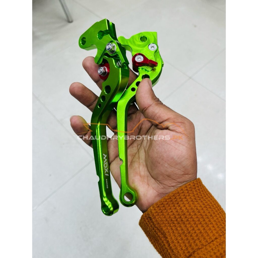 MOXI CNC ADJUSTABLE LEVERS FOR YBR-YBRG-YBZ DX – chaudhrybrothers.pk
