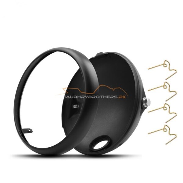 HEADLIGHT CASING FOR 7 INCH PANNEL (BACK CASE+RING) – chaudhrybrothers.pk