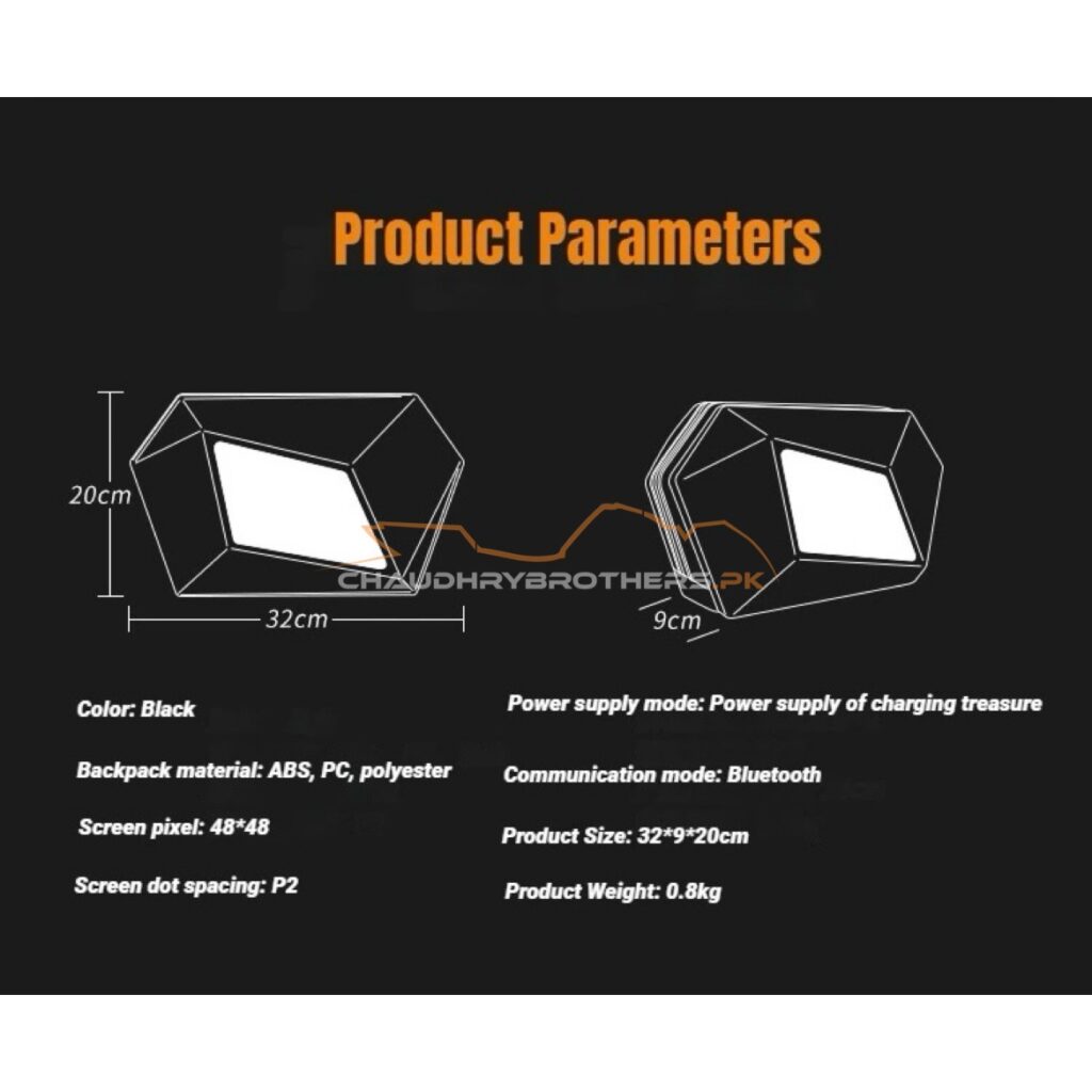 LED EYE ANIMATION SHOULDER RIDING BAG (CROSS BAG) – chaudhrybrothers.pk