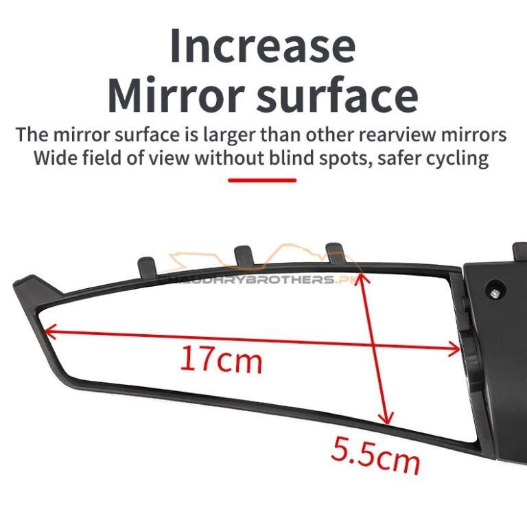 SHARK SHAPE WIND WINGS LED FAIRING MIRRORS (SM-04) – chaudhrybrothers.pk