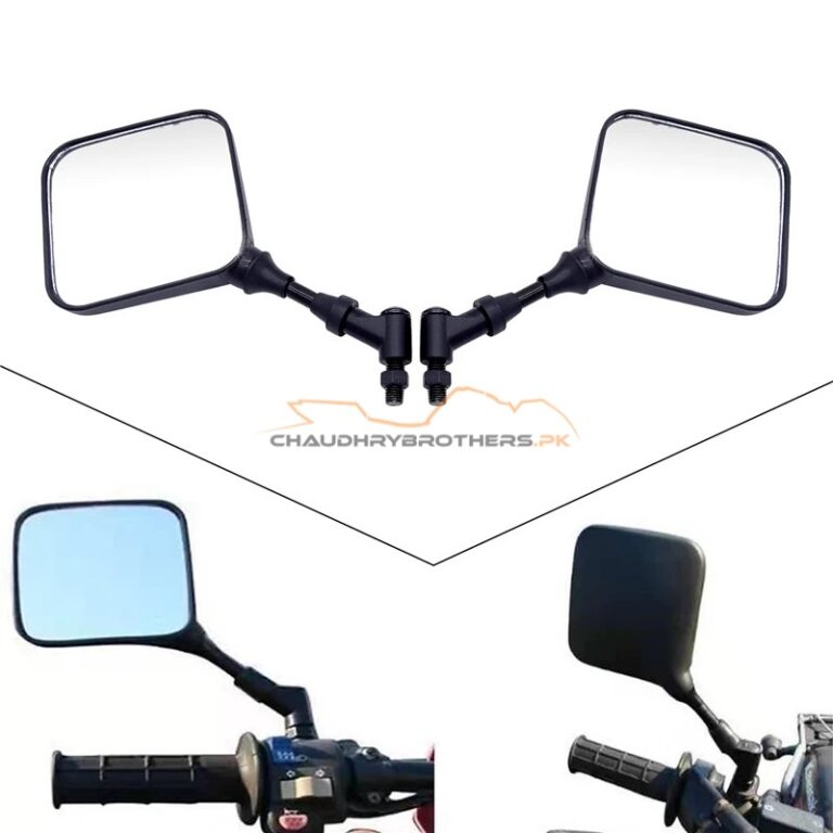 SQUARE SHAPE SIDE VIEW MIRRORS-ADJUSTABLE (SM-03) – chaudhrybrothers.pk