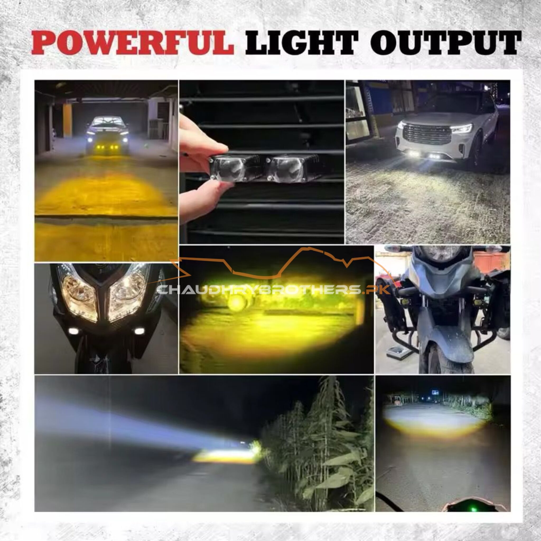 TF-MOTO SLIM DEVIL EYE MINI DRIVING LIGHTS-AUXILLIARY LIGHTS-EXTERNAL ...