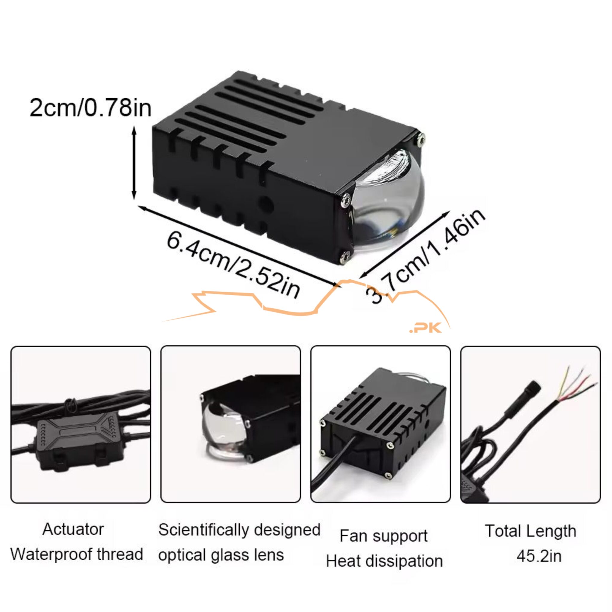TF-MOTO SLIM DEVIL EYE MINI DRIVING LIGHTS-AUXILLIARY LIGHTS-EXTERNAL ...