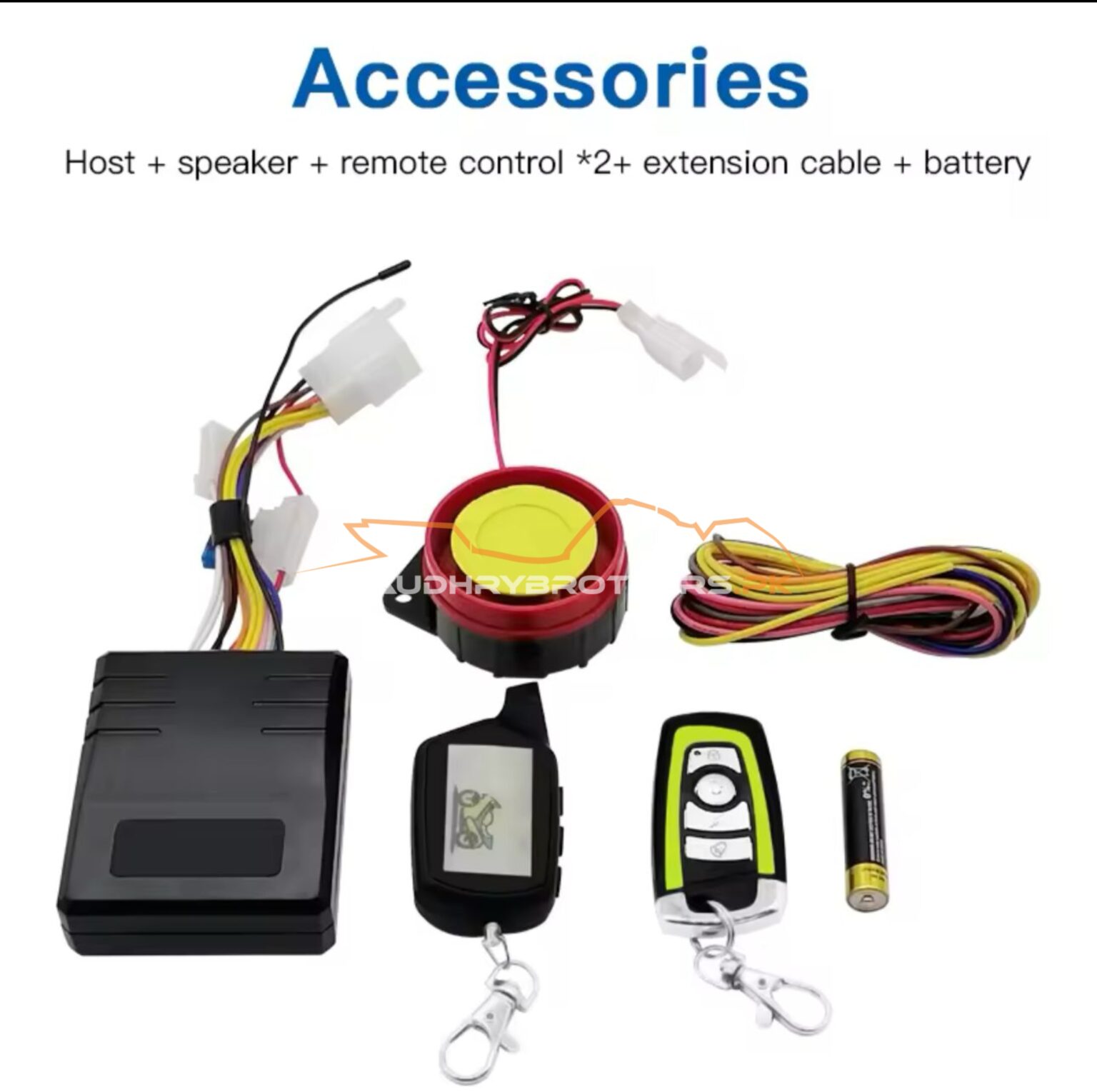 CK-2 WAY LCD DISPLAY SECURITY ALARM SYSTEM (ANTI THIEF LOCK ...