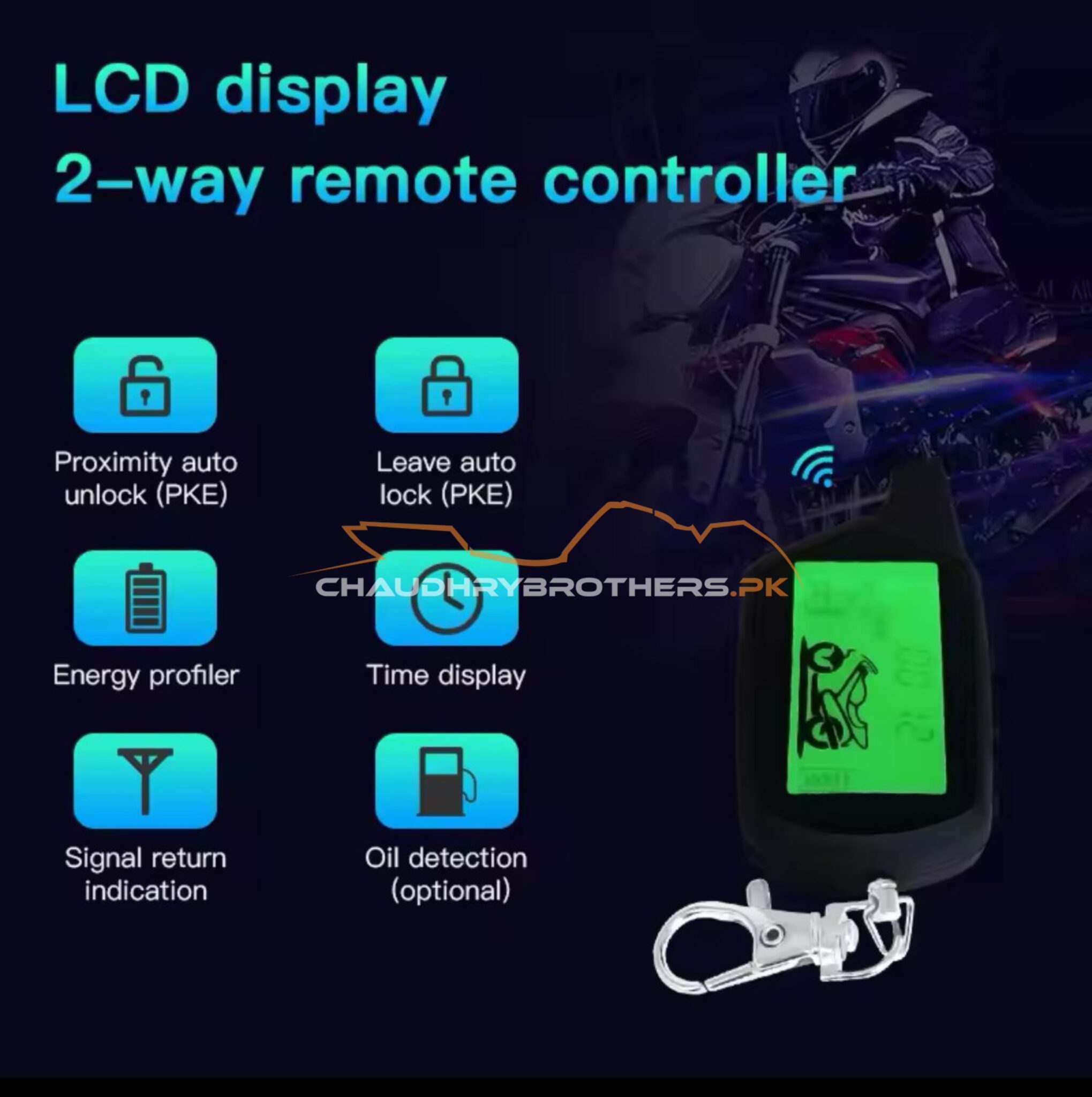 CK-2 WAY LCD DISPLAY SECURITY ALARM SYSTEM (ANTI THIEF LOCK ...