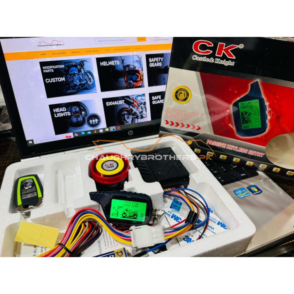 CK-2 WAY LCD DISPLAY SECURITY ALARM SYSTEM (ANTI THIEF LOCK ...