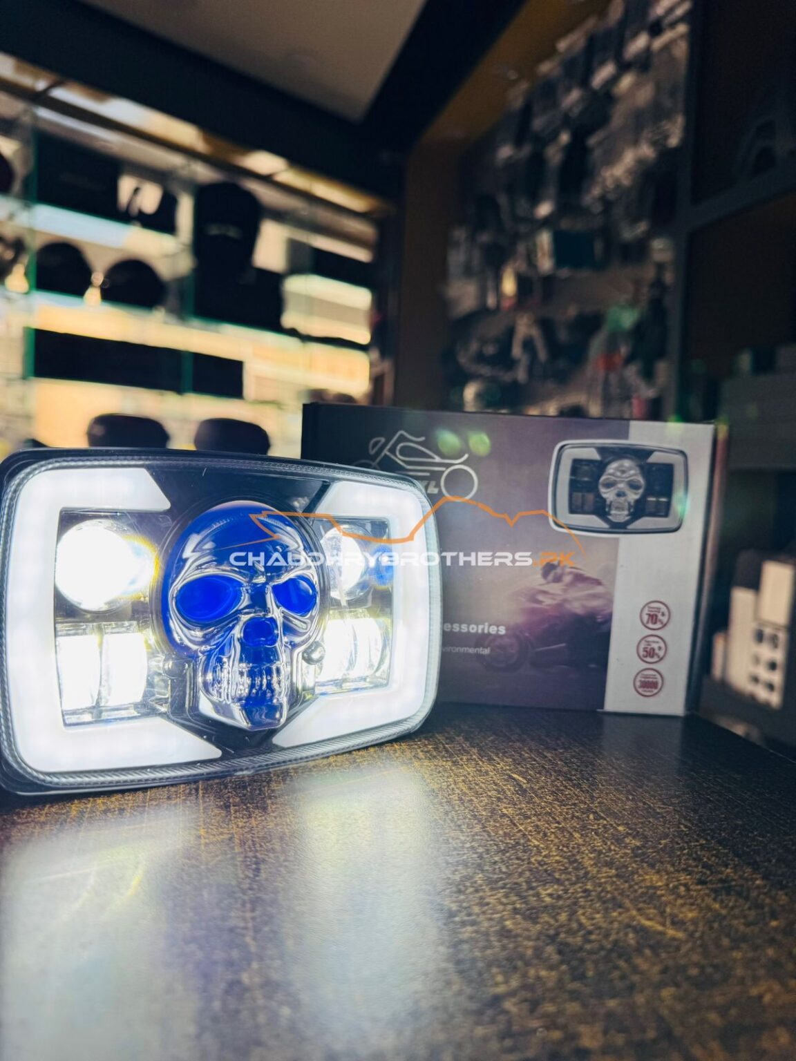 (HL-03) SKULL HEADLIGHT PANNEL – chaudhrybrothers.pk