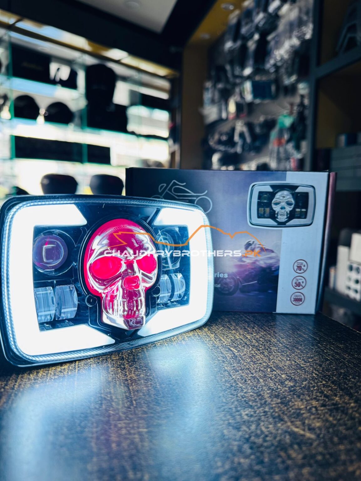 (HL-03) SKULL HEADLIGHT PANNEL – chaudhrybrothers.pk