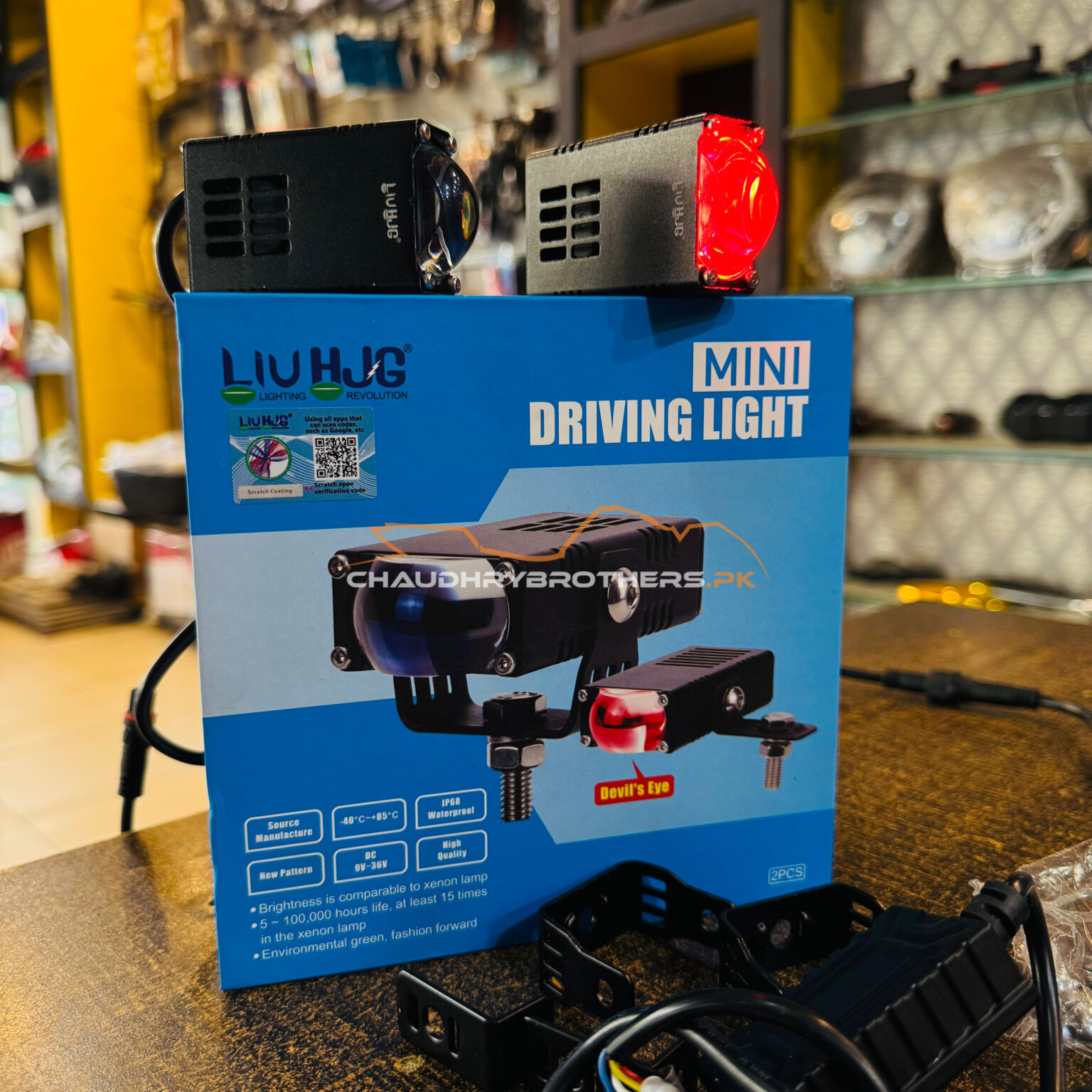 HJG SLIM DEVIL EYE MINI DRIVING LIGHTS-AUXILIARY LIGHTS-EXTERNAL LED ...