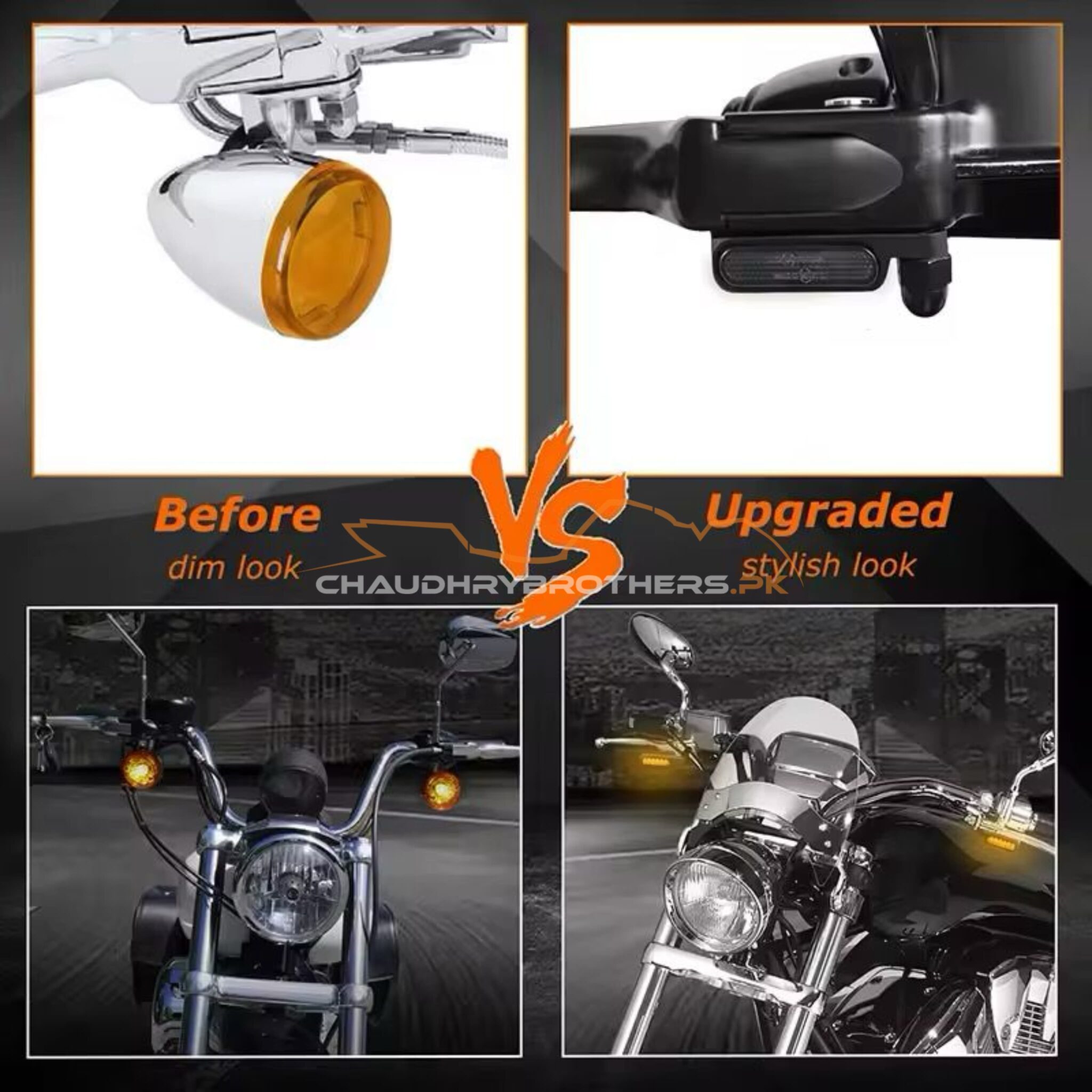 VINTAGE STYLE MINI LED RUNNING INDICATOR (METAL BODY) – chaudhrybrothers.pk