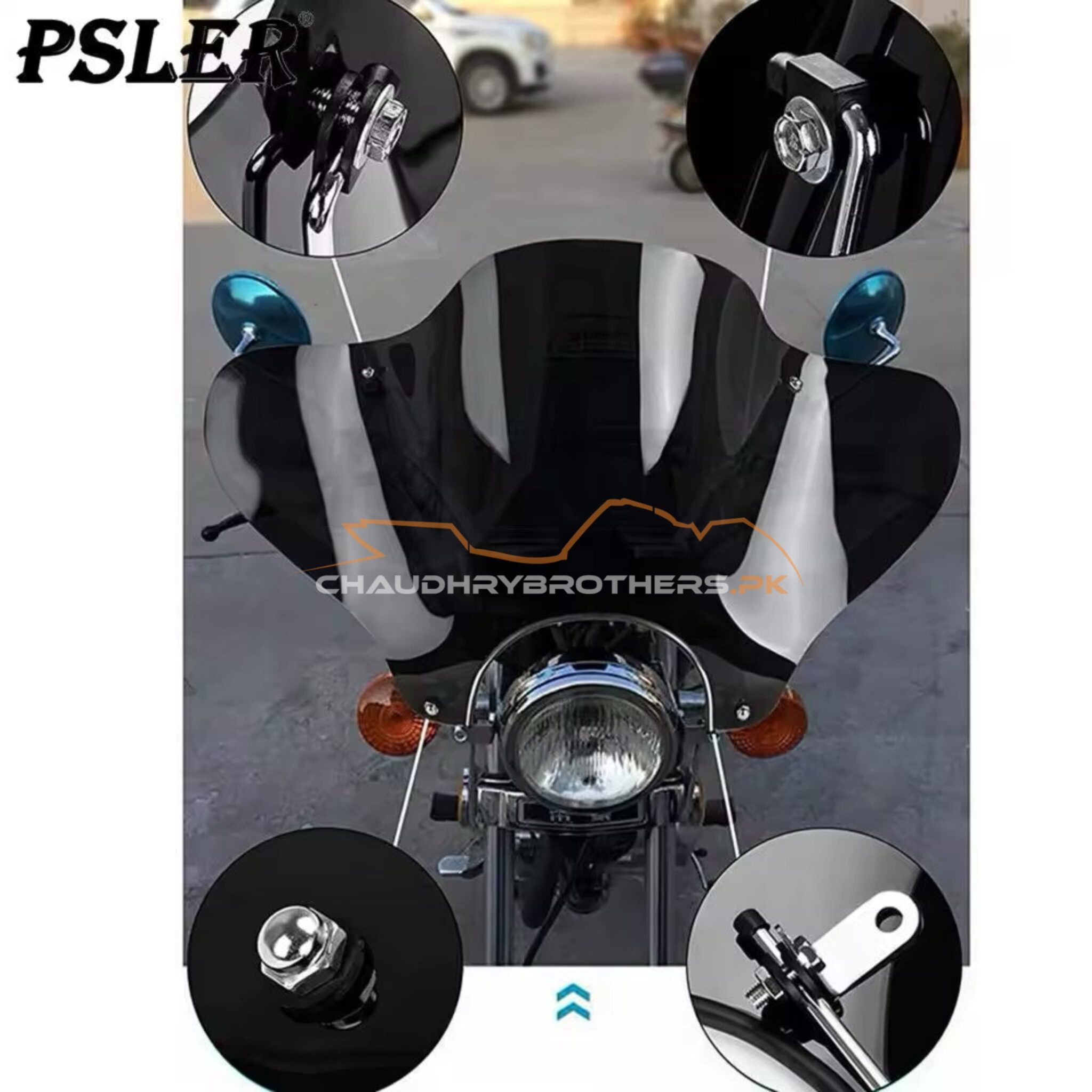 WINDSHIELD & HEADLIGHT COWL – chaudhrybrothers.pk