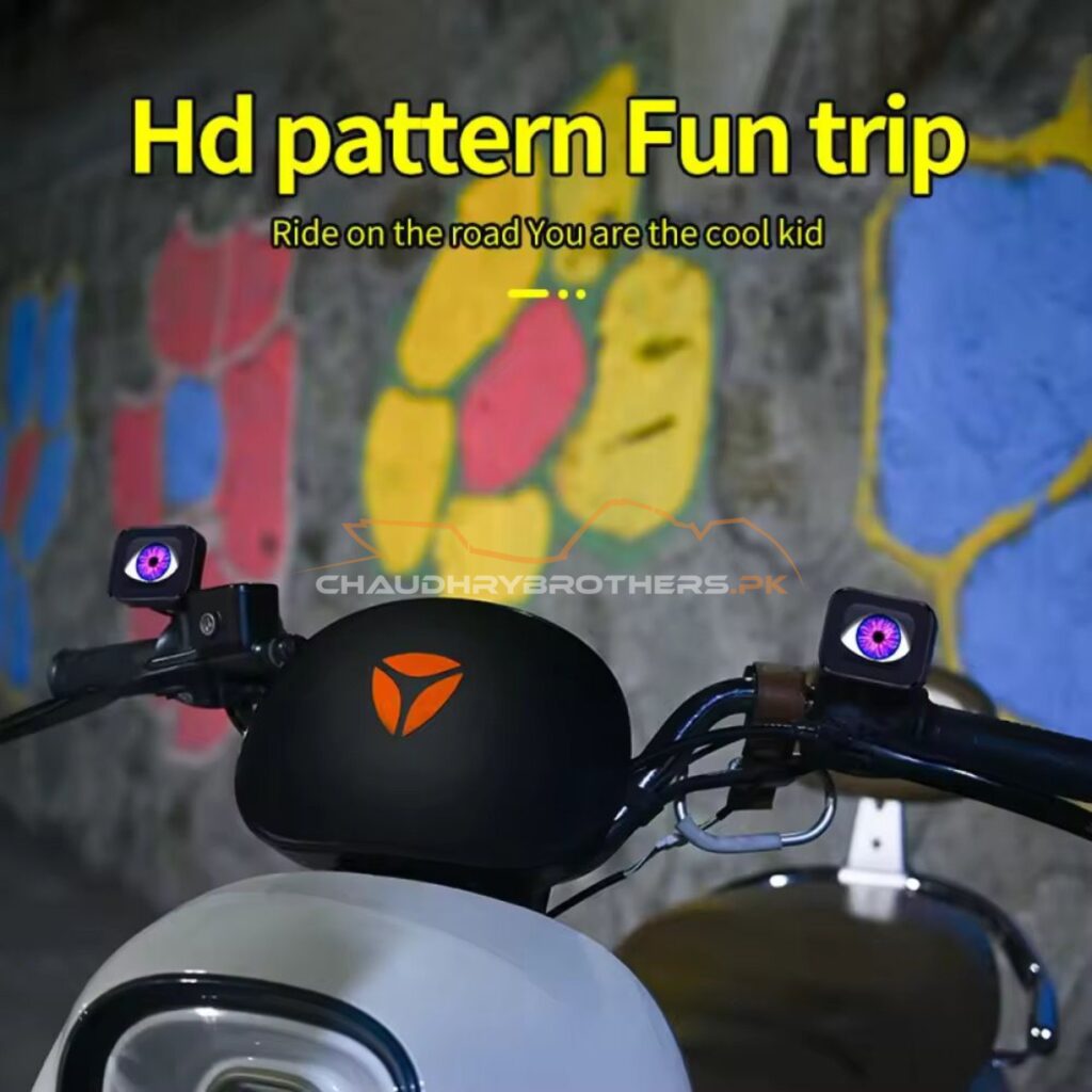 DEVIL EYES ANIMATED LIGHT SCREEN FOR SCOOTY BIKE & CAR ...