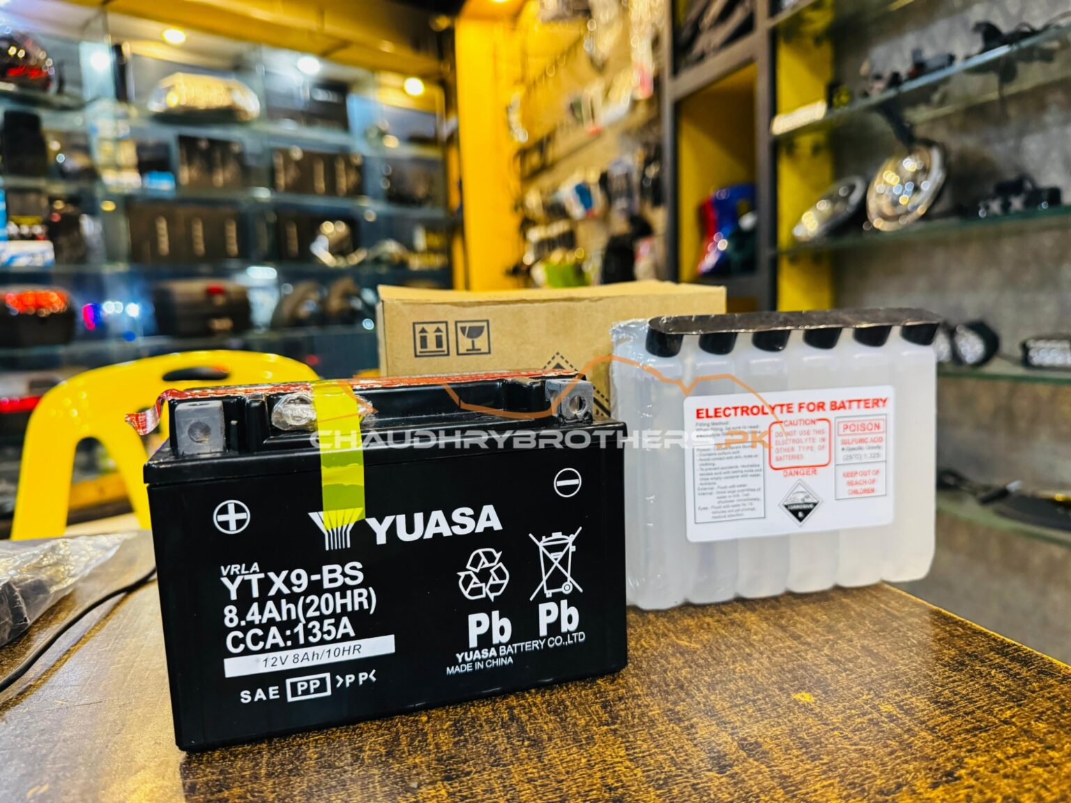 YUASA GEL BATTERY-9AMP-YTX9-BS – chaudhrybrothers.pk