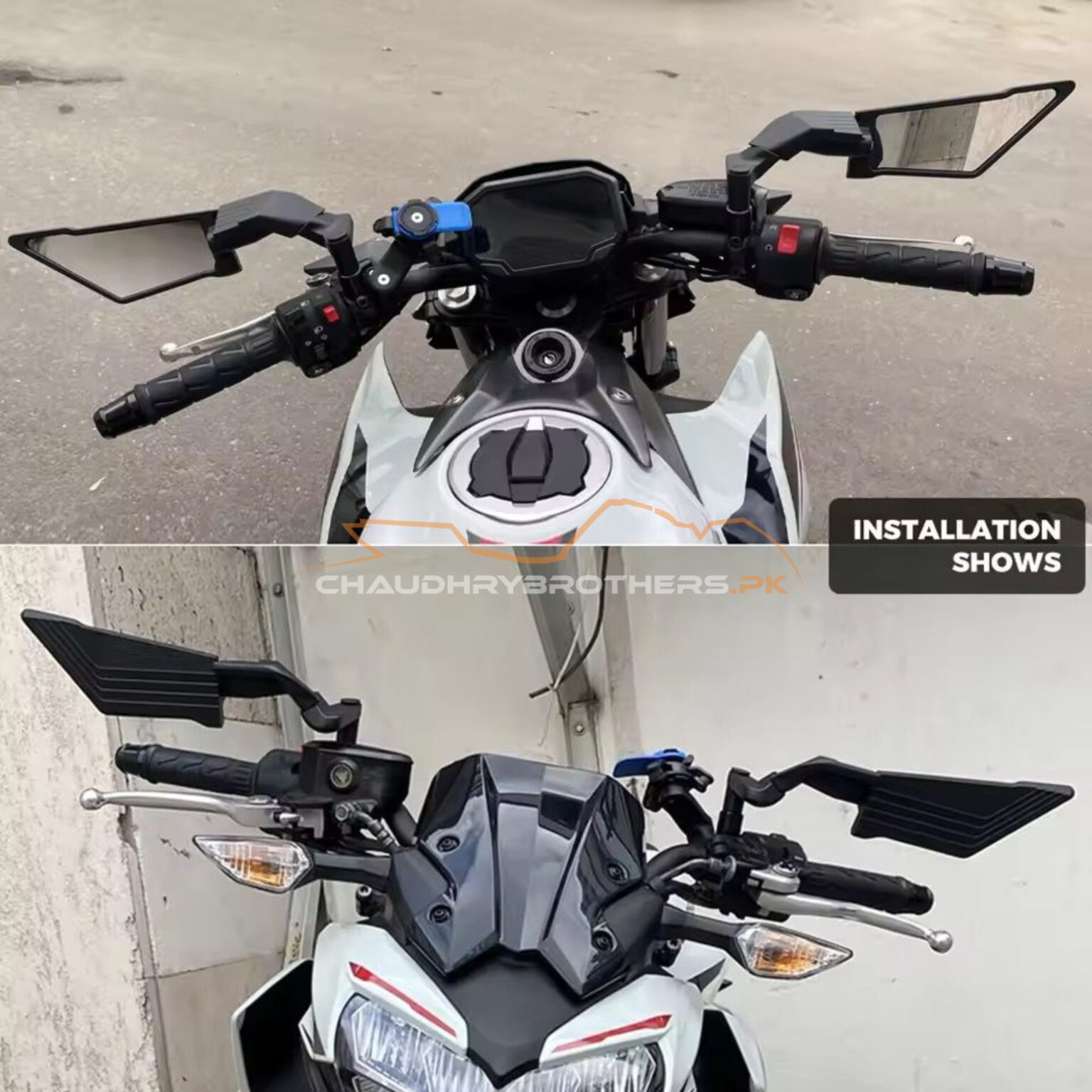 AERODYNAMIC STYLE EAGLE PRINT WIND WINGS MIRRORS (SM-34 ...